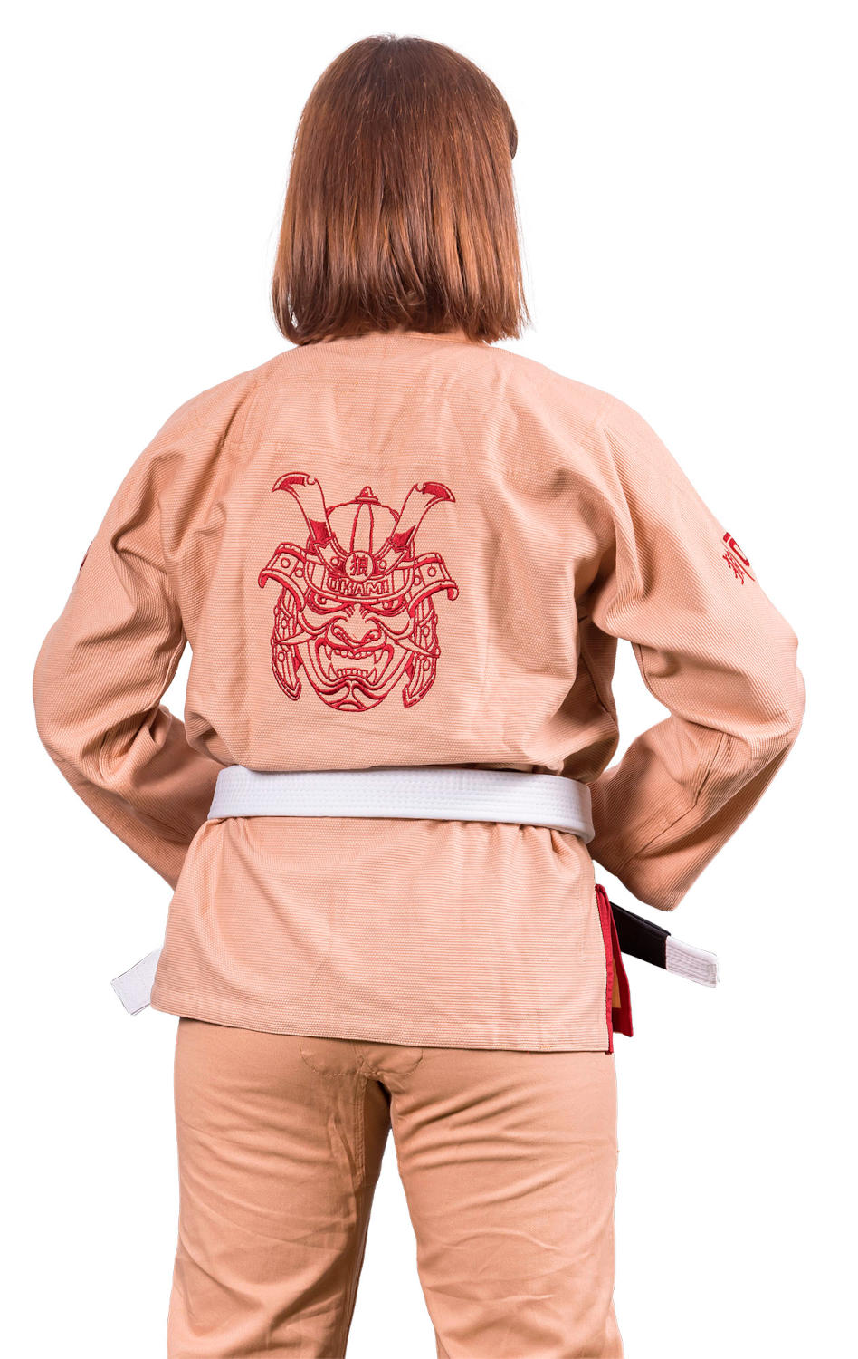 okami kensho women BJJ Gi- beige - MMATeam.gr