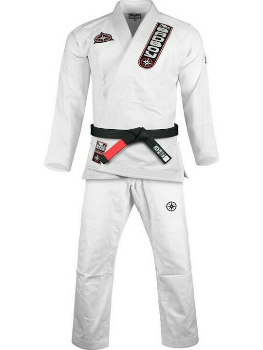 BAD BOY north and south BJJ GI -white - MMATeam.gr
