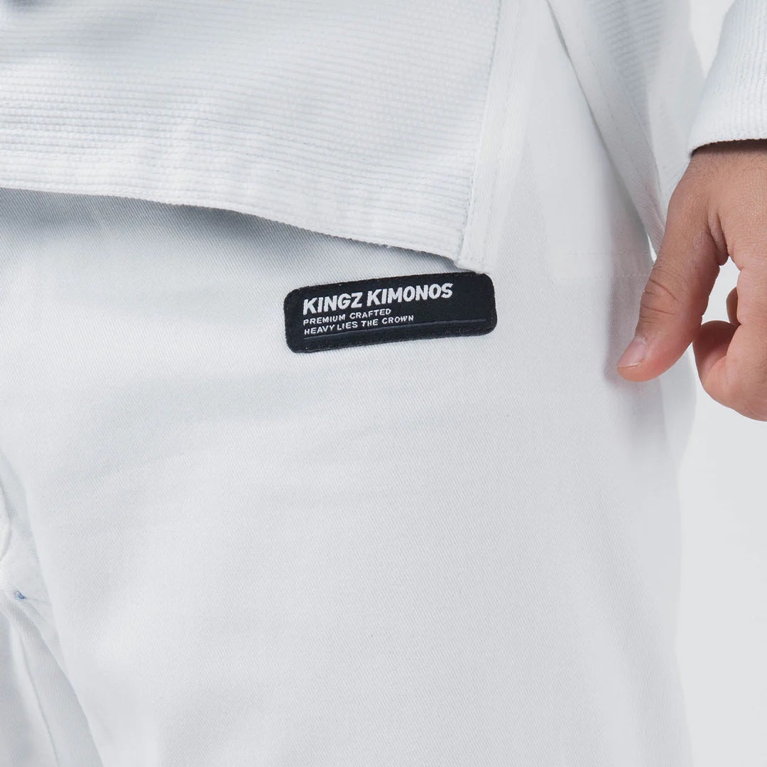 KINGZ kore v2 BJJ GI - white - MMATeam.gr