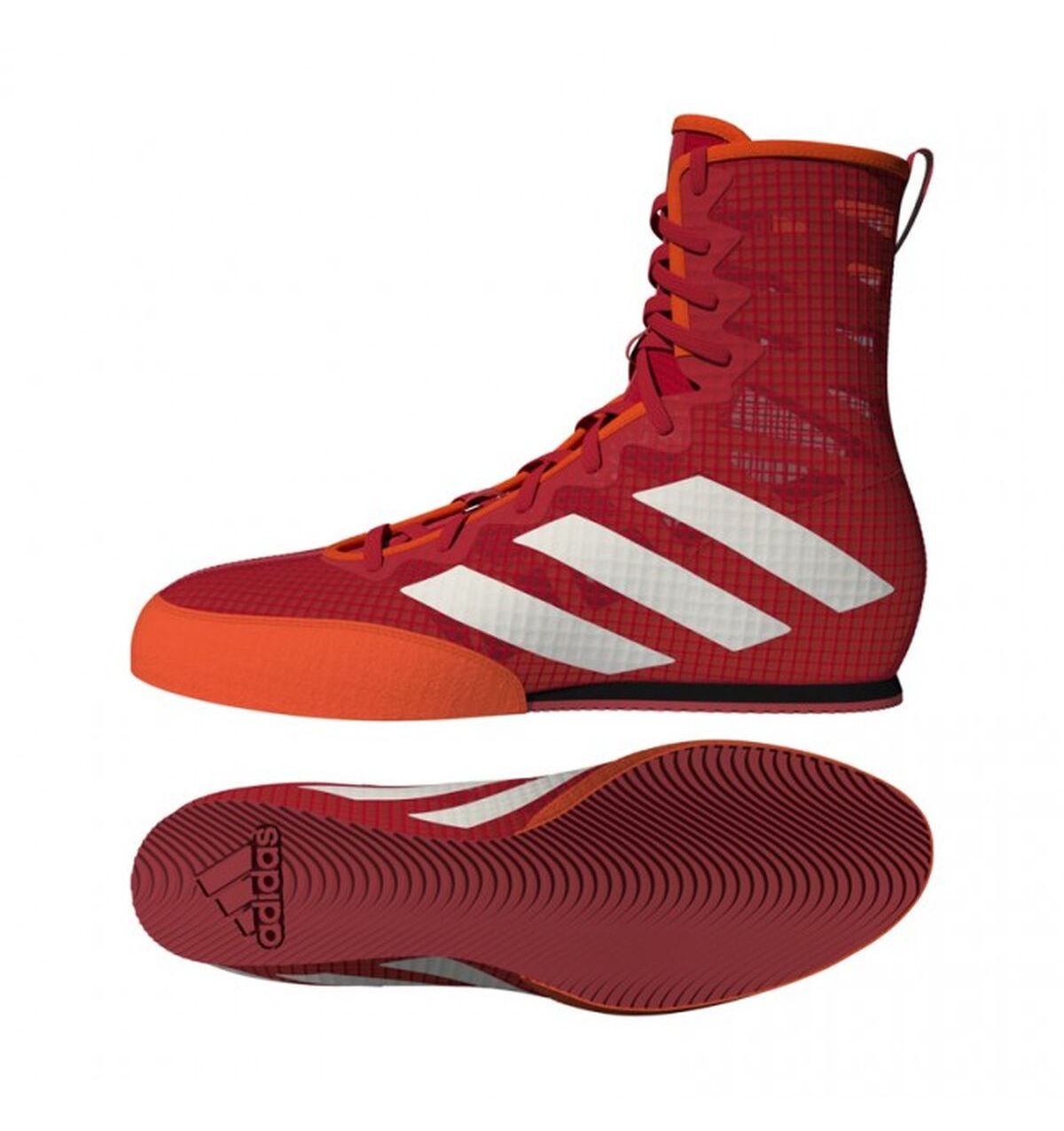 ADIDAS BOXING SHOES BOX HOG 4 - red - MMATeam.gr