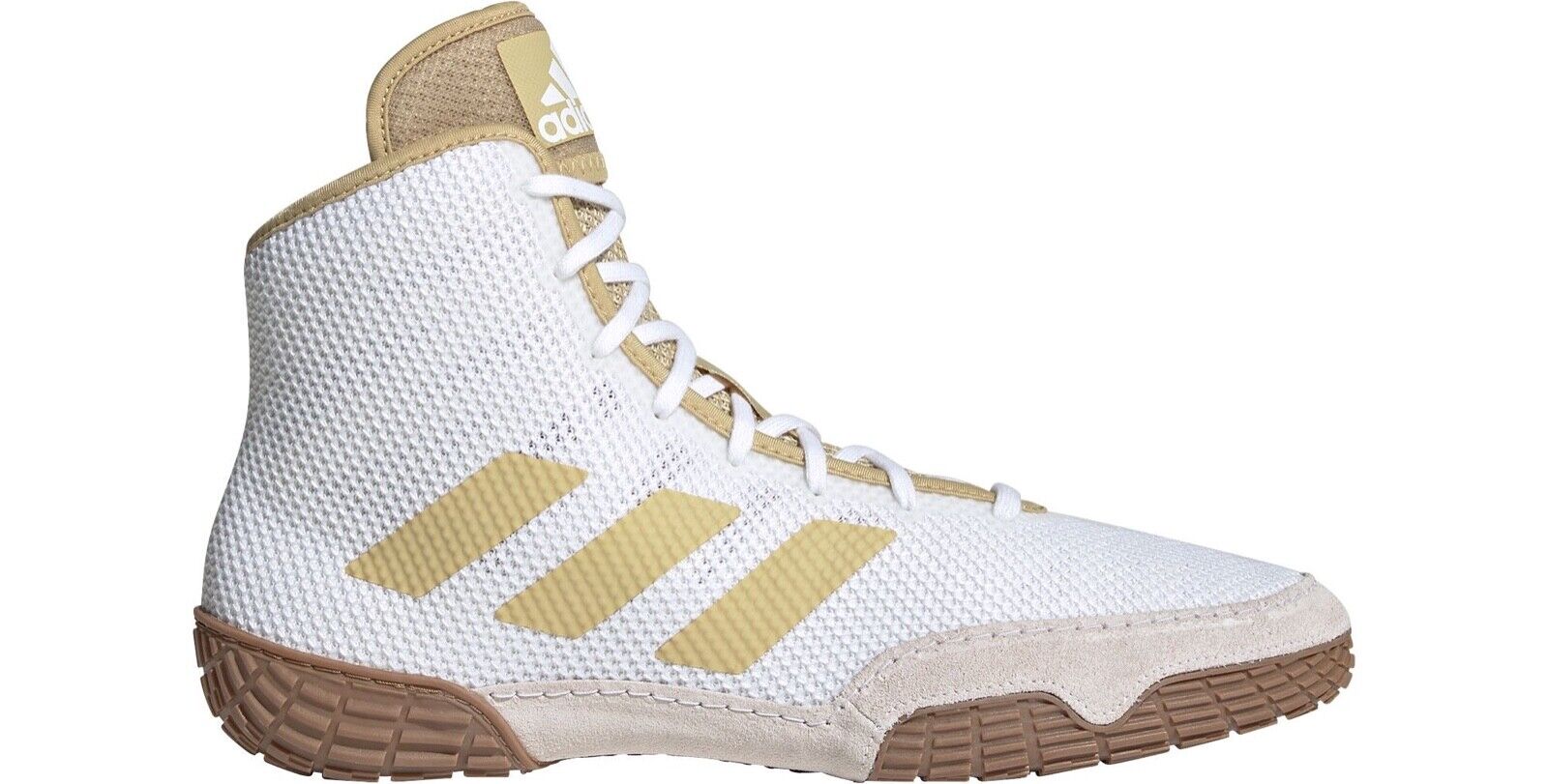 Adidas Tech Fall 2.0 wrestling shoes - white/gold - MMATeam.gr