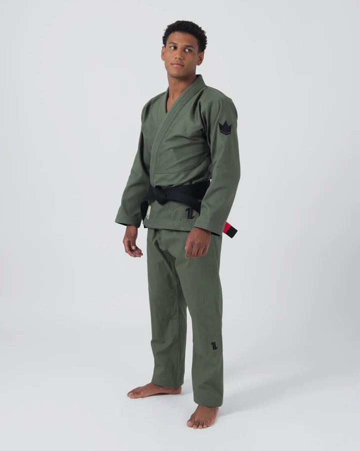 KINGZ The One BJJ GI Limited Edition - Military Green - MMATeam.gr