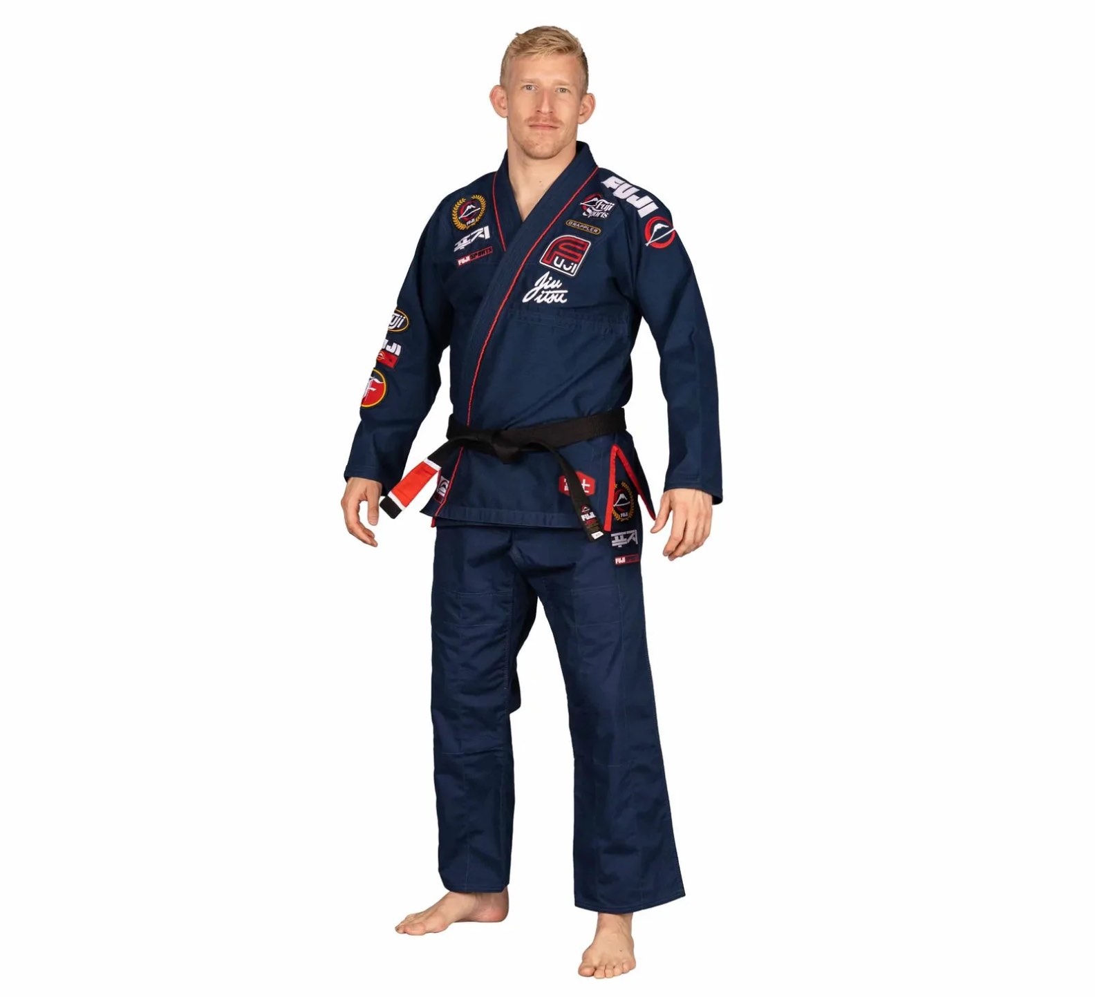 Fuji Suparaito XTR BJJ Gi - navy - MMATeam.gr