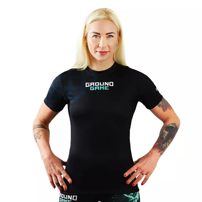 GroundGame Valkyria RASHGUARD-Black - MMATeam.gr
