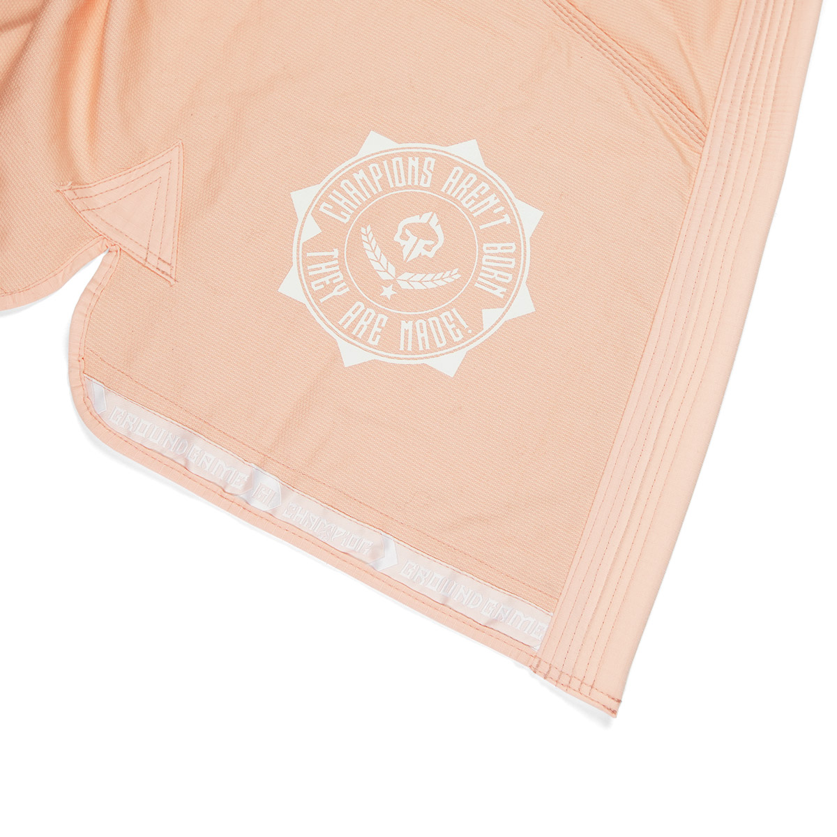 Groundgame woman Champion 2 BJJ Gi -Peach - MMATeam.gr