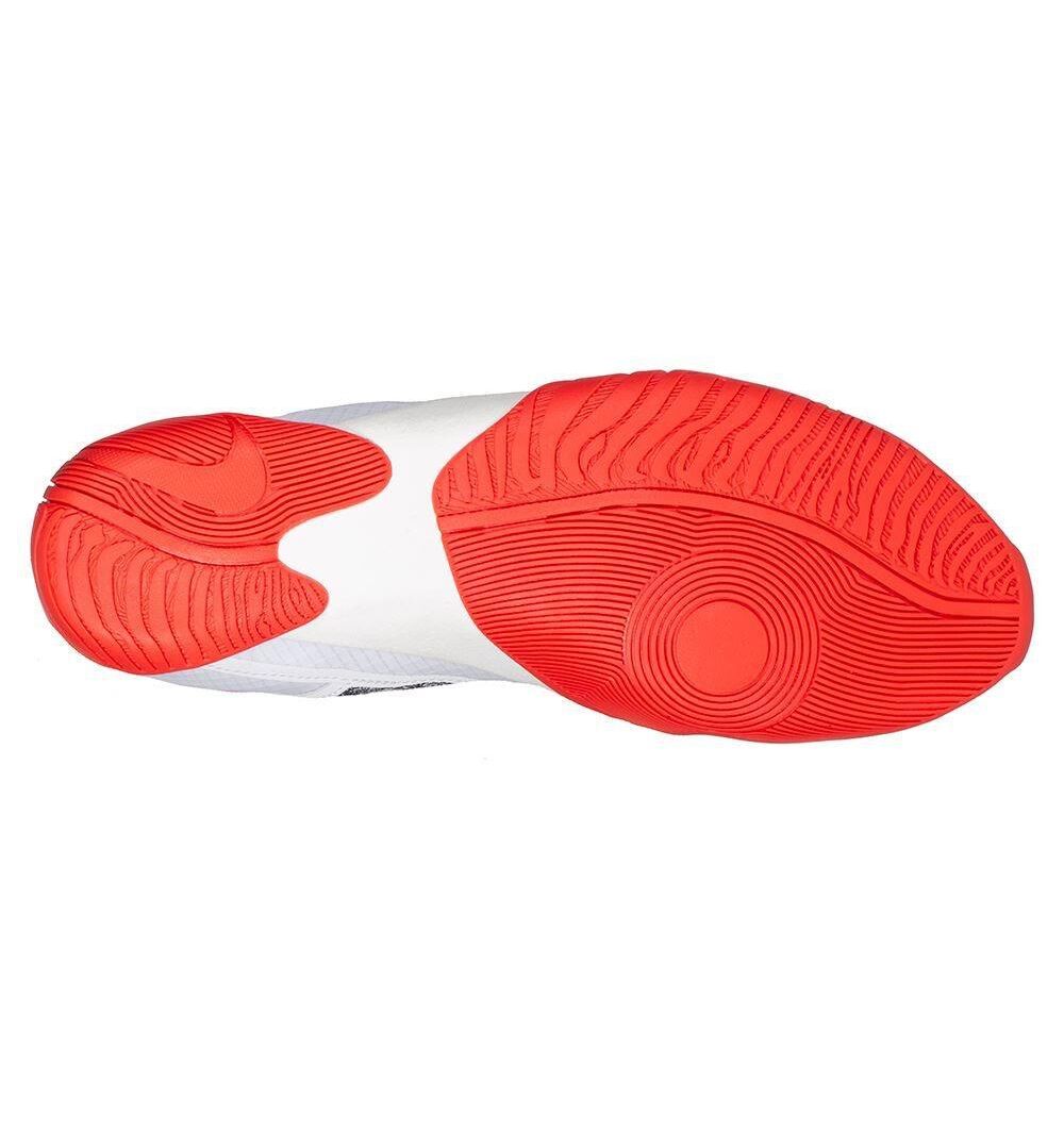 NIKE HYPER KO 2 BOXING SHOES | white/crimson - MMATeam.gr