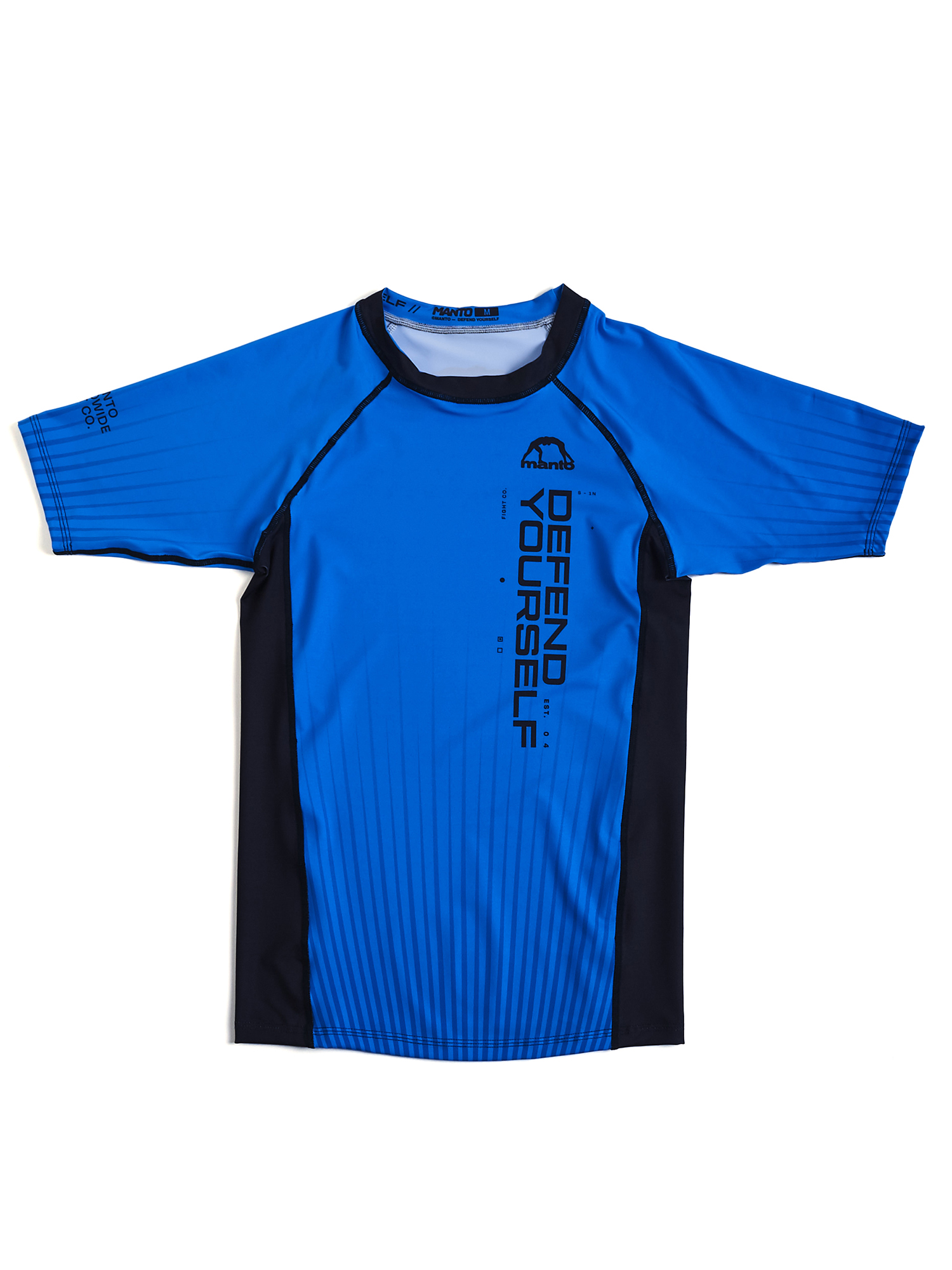 MANTO ranked RASHGUARD -blue - MMATeam.gr