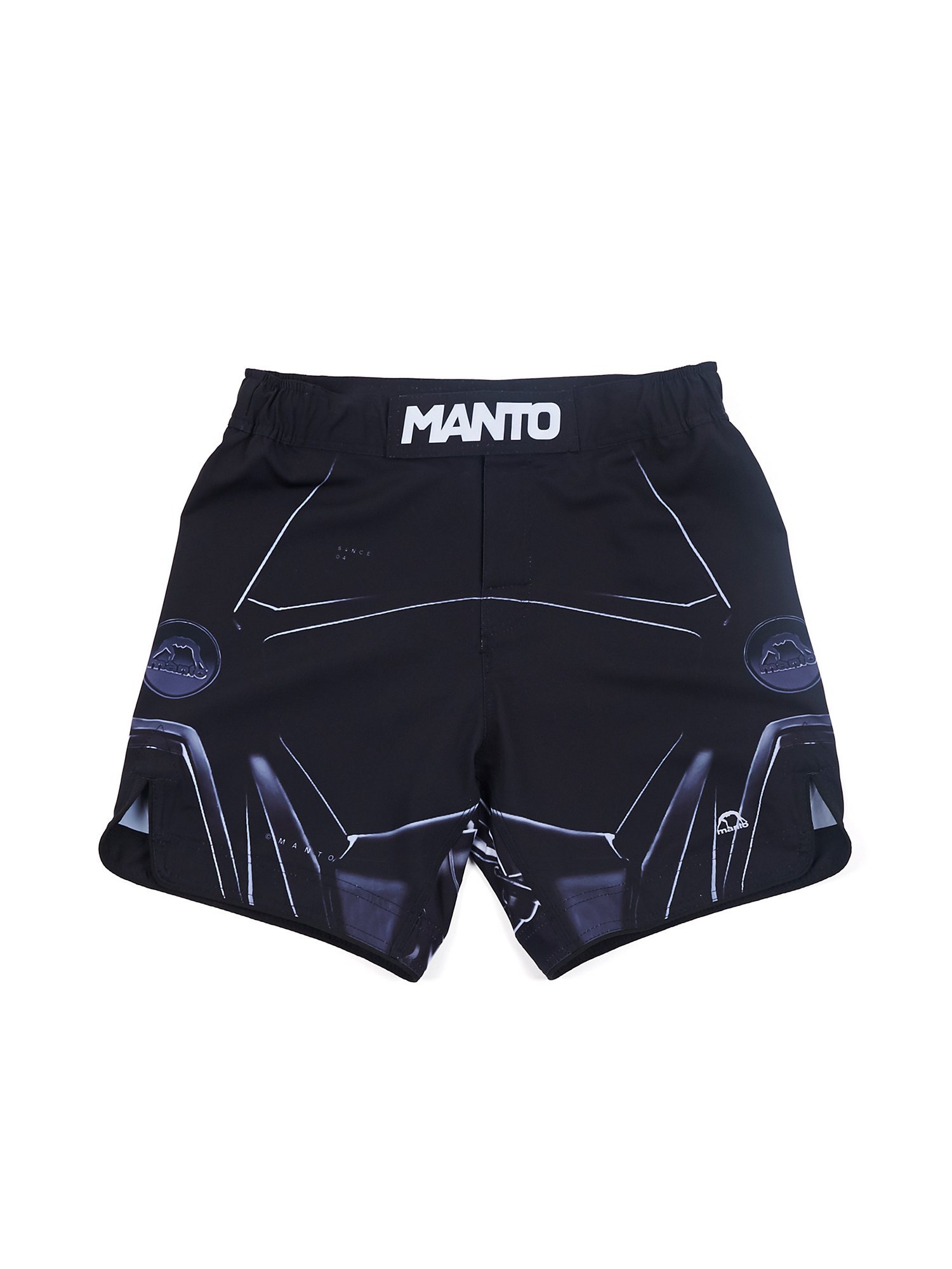 MANTO MACHINE FIGHT SHORTS-black nogi black - MMATeam.gr