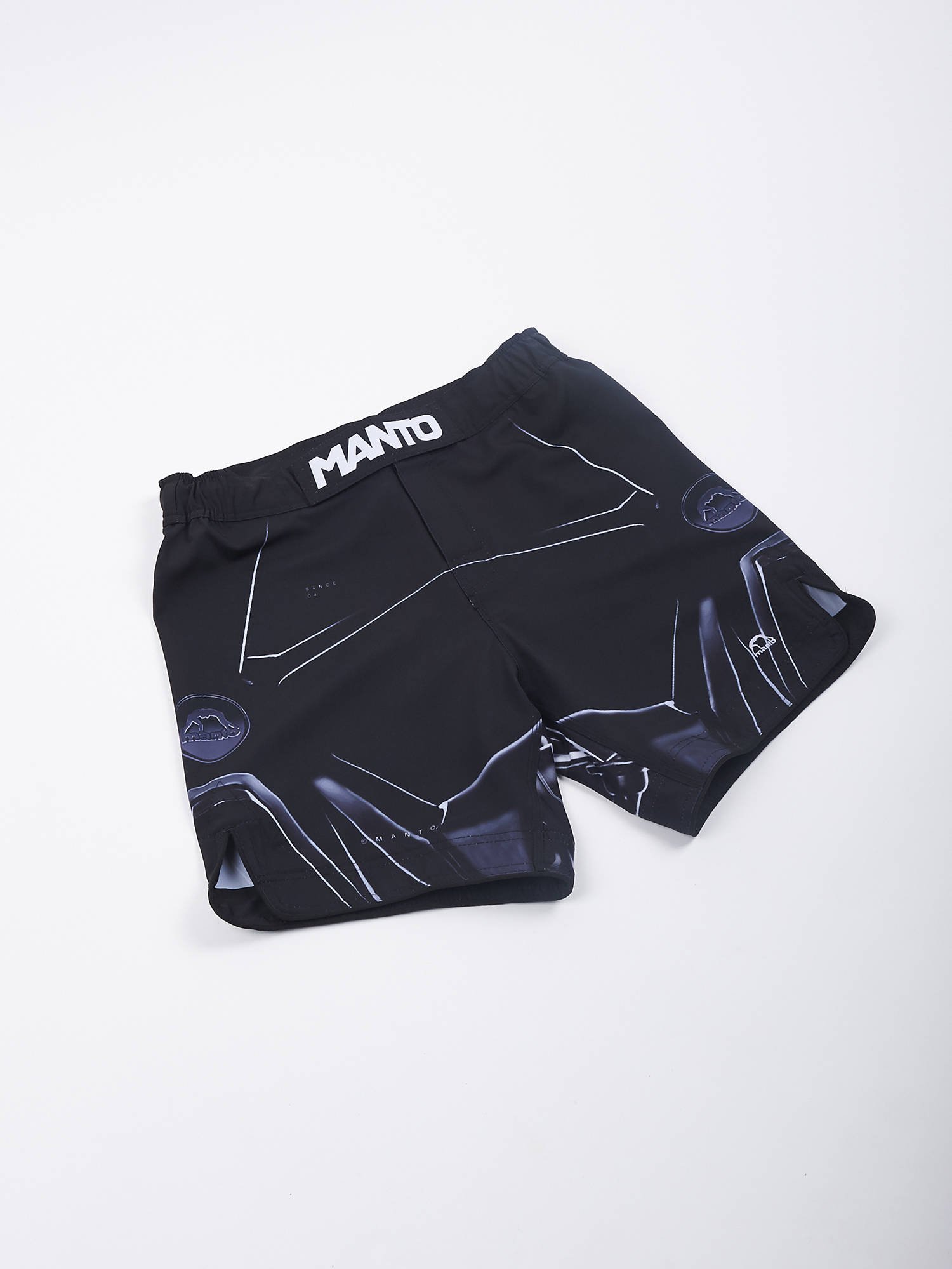 MANTO MACHINE FIGHT SHORTS-black nogi black - MMATeam.gr