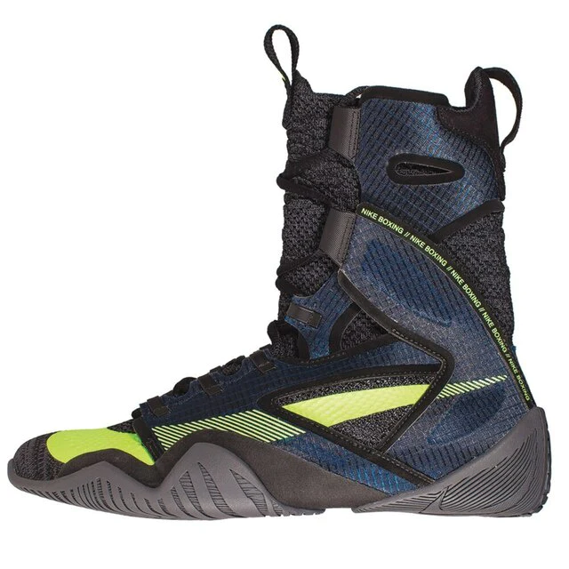 NIKE HYPER KO 2 BOXING SHOES | BLACK/METALLIC COOL GREY - MMATeam.gr