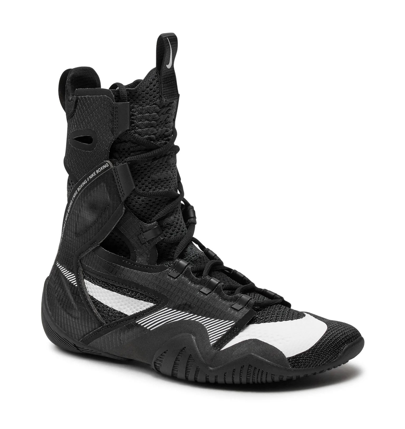 NIKE HYPER KO 2 BOXING SHOES | BLACK/White - MMATeam.gr