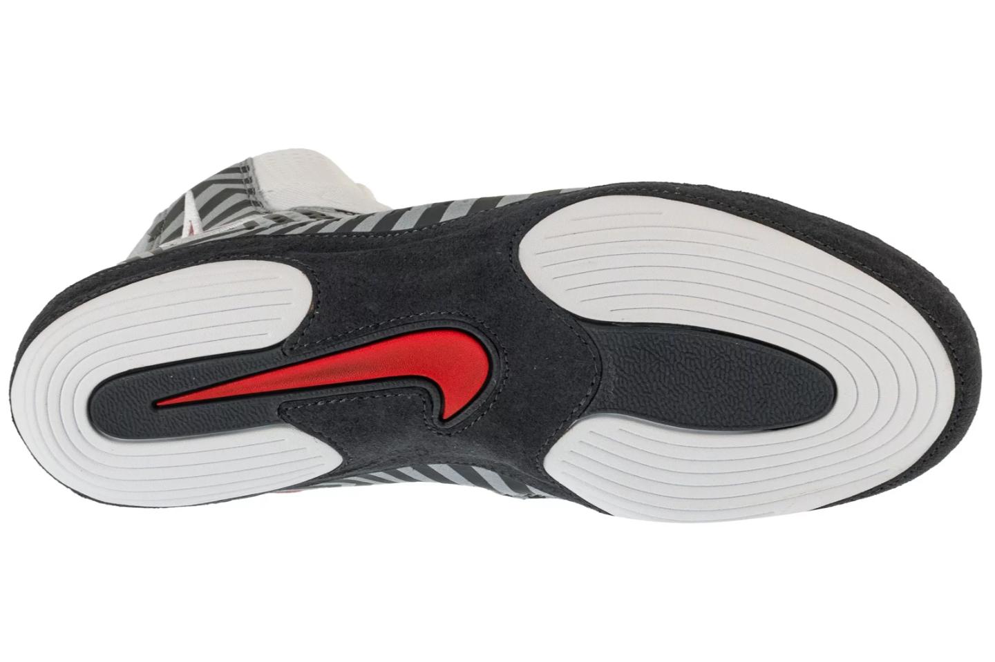 Nike Inflict 4 wrestling shoes -Grey Black - MMATeam.gr