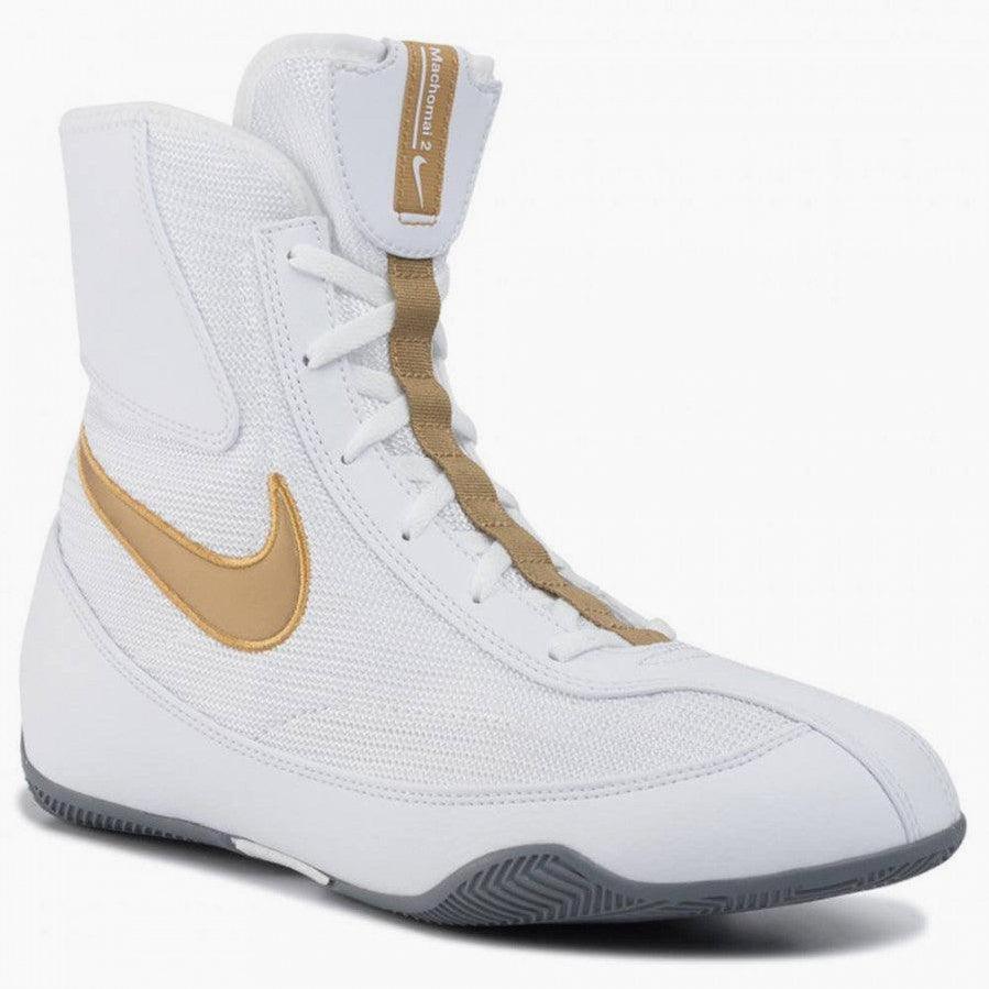 NIKE MACHOMAI 2 BOXING SHOES - WHITE - MMATeam.gr