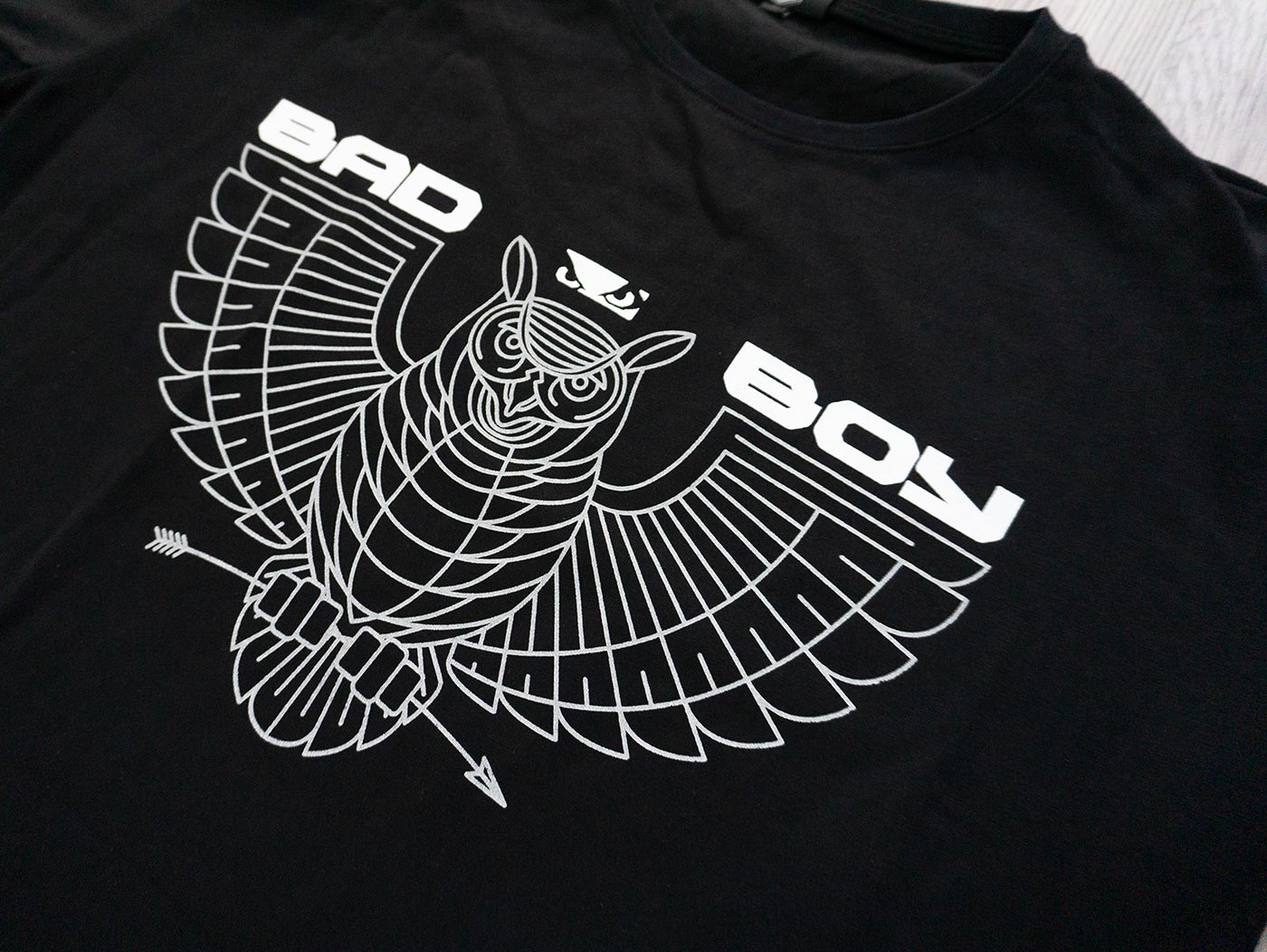 BAD BOY Athens Fight Club - Black/silver - MMATeam.gr