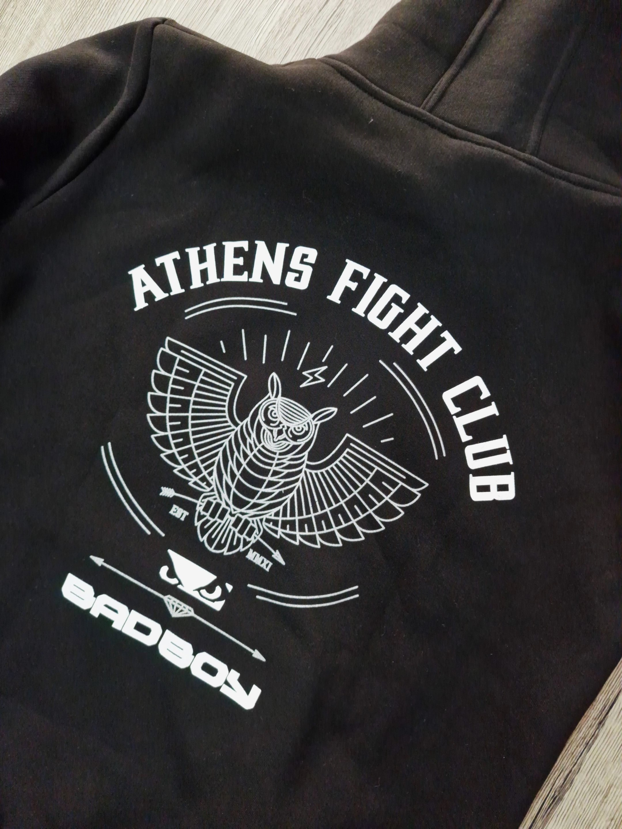 BAD BOY ATHENS FIGHT CLUB ΦΟΥΤΕΡ ΚΟΥΚΟΥΛΑ - black/silver - MMATeam.gr