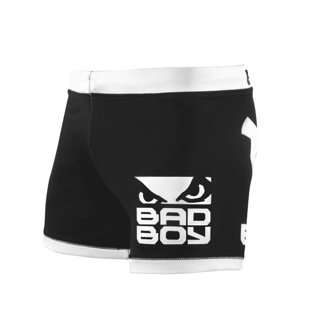 BAD BOY classic VALE TUDO SHORTS-BLACK/white - MMATeam.gr