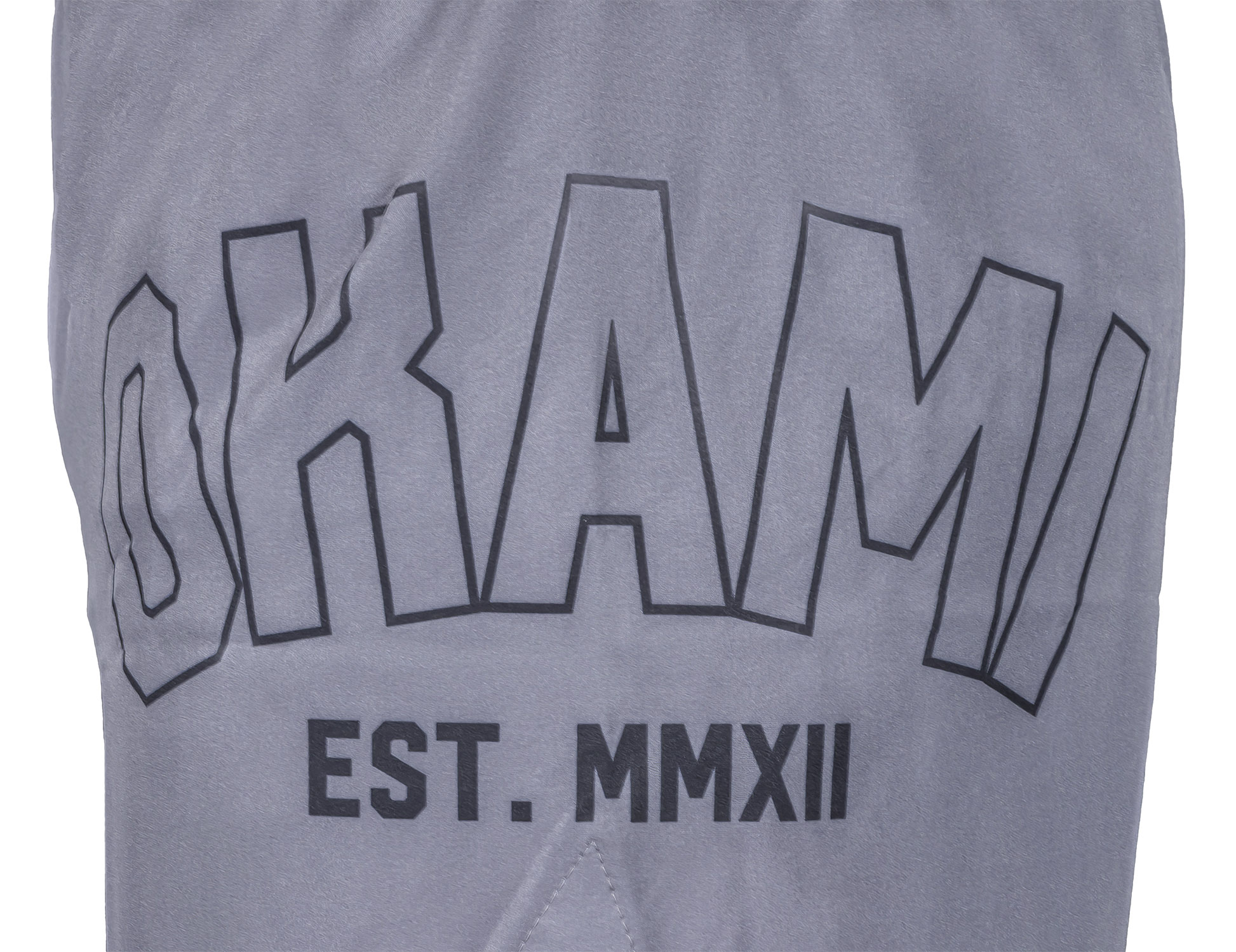Okami Logo Fightshorts -grey - MMATeam.gr